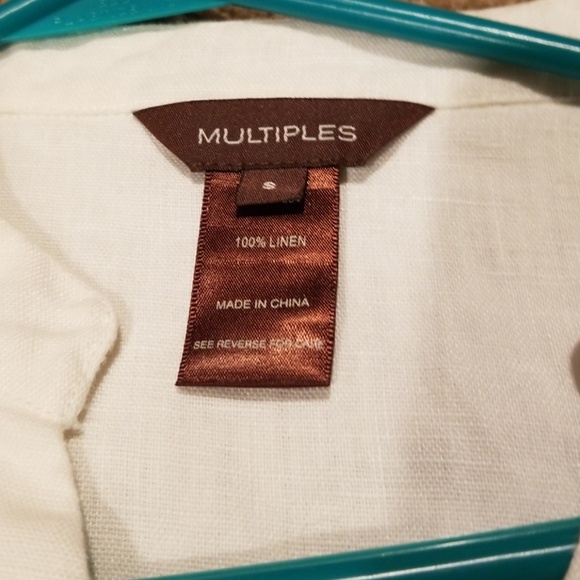 Multiples | Jackets & Coats | Multiples 0 Linen Overcoatdress | Poshmark